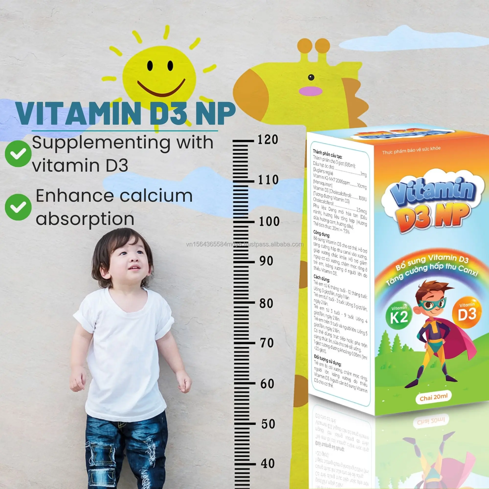 Food Supplements Calcium D3 Vitamin K2 Drop Vitamin K2 And D3 ...