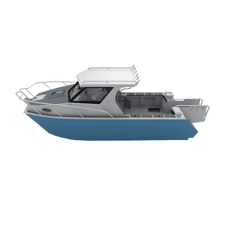 8m 27ft Aluminium Luxury Yacht Catamaran Speed Twin Hull Fishing Boat ...