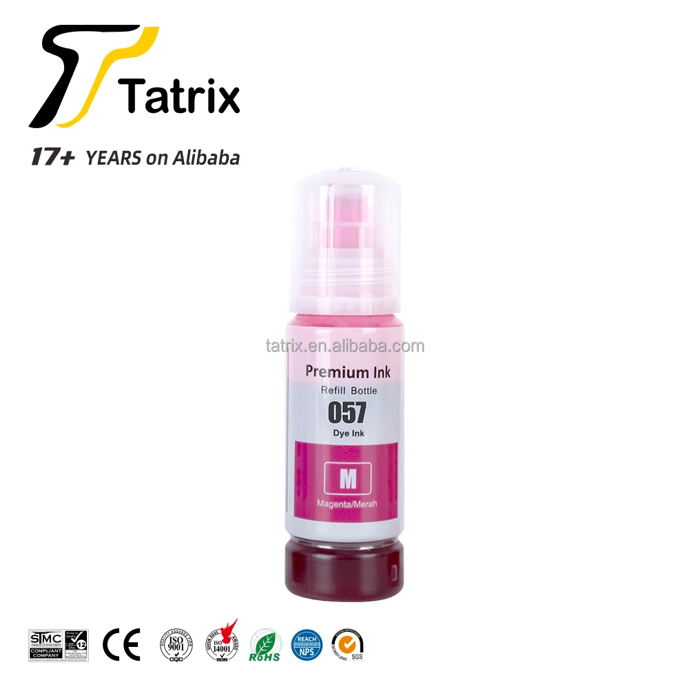 Tatrix 057 Ink Compatible Refill - Eco-Friendly Water Based Bulk Ink ...