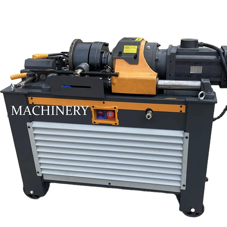 flat die Thread Rod marking construction steel rebar threading machine ...