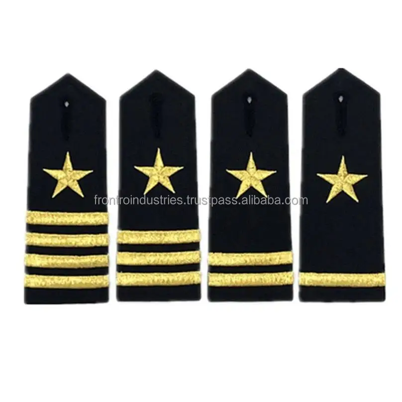 Custom Uniform Epaulets Pilot Epaulets Shoulder Boards Uniform Rank ...