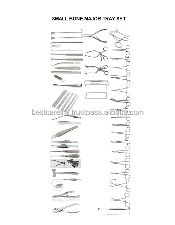 Surgical Maxilofacial Surgery Instruments Set - High Quality