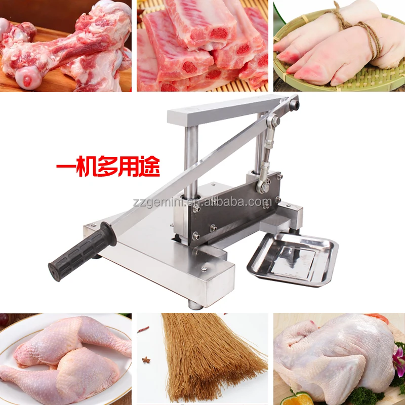 Manual Bone Cutting Machine Guillotine Cutter Bone Sawing Machine For ...