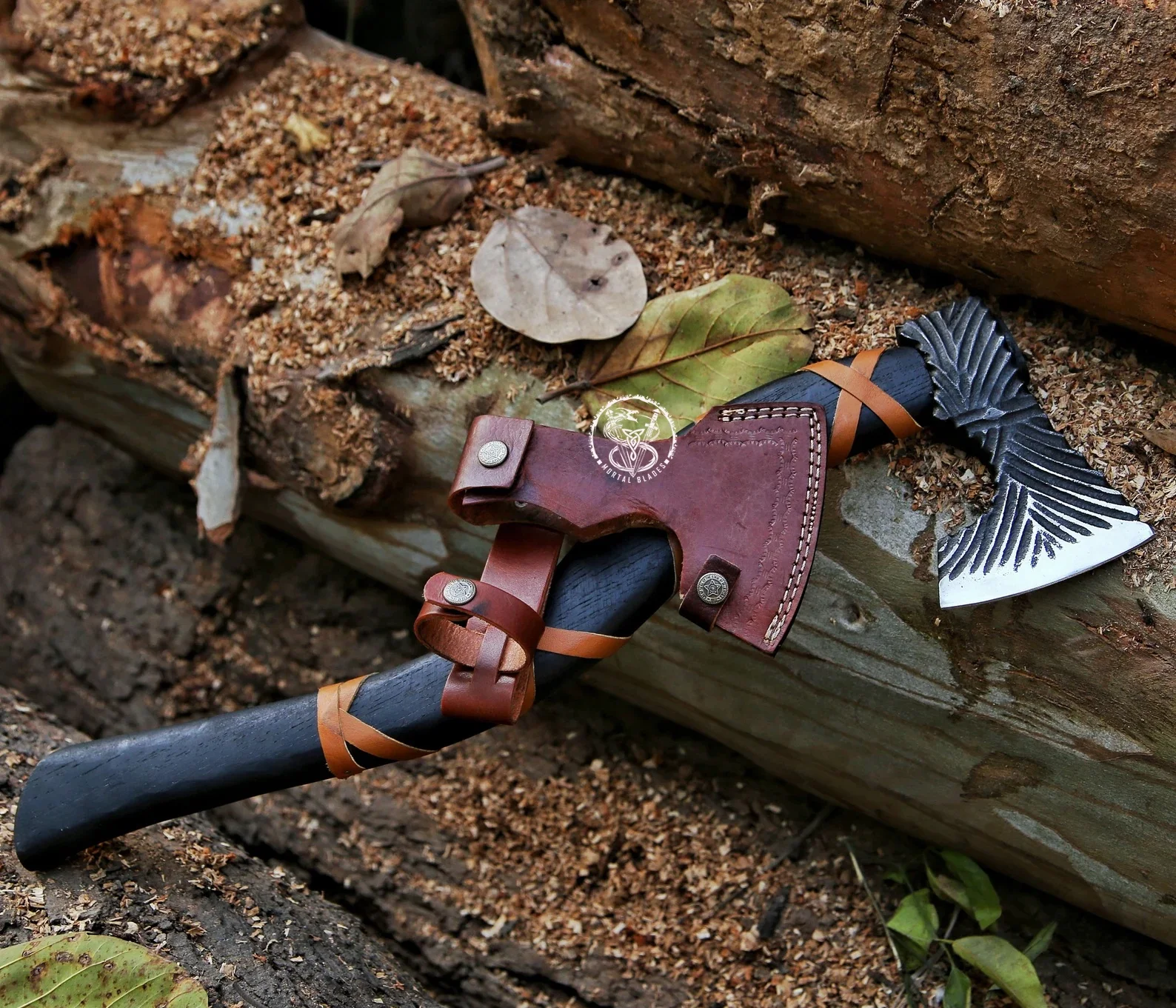 Wholesale Tomahawk Viking Raven Axe - Custom Hand Forged