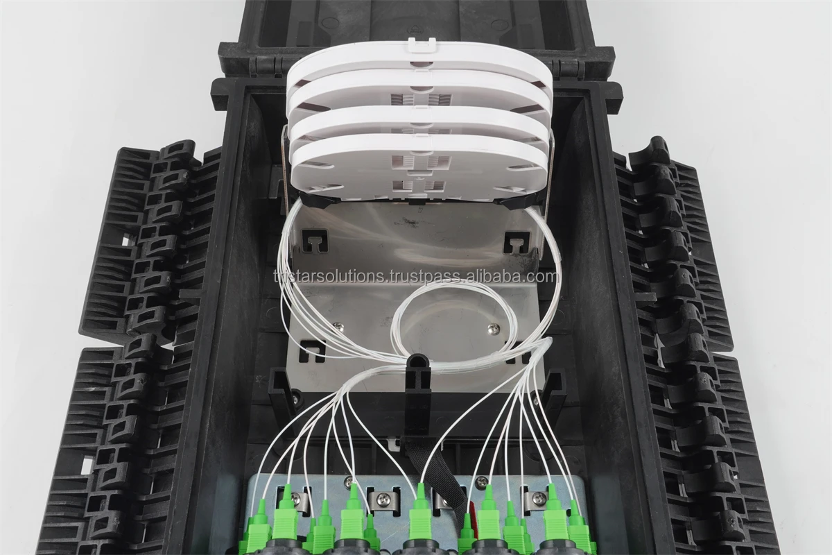 Nap Box FTTH With Splitter Optical Termination Box 24 ports FTTX ...