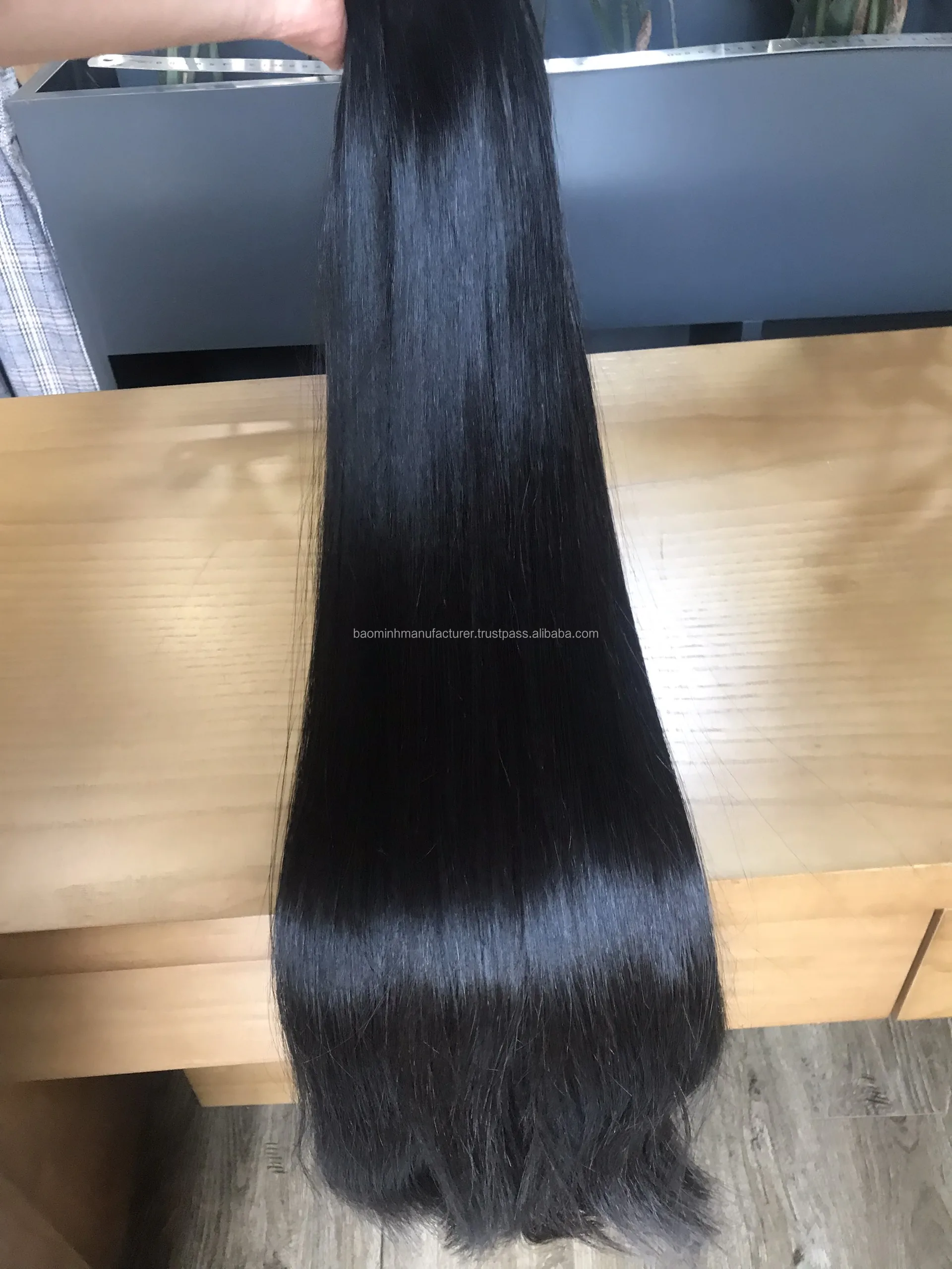Wholesale Raw Human Hair - Natural Straight & Color Black