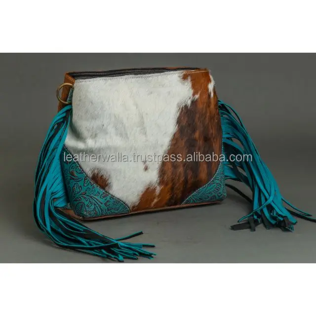 Lw Handcrafted Women Cross Body Bag With Tassel Lady Stylish Sling Bag ...