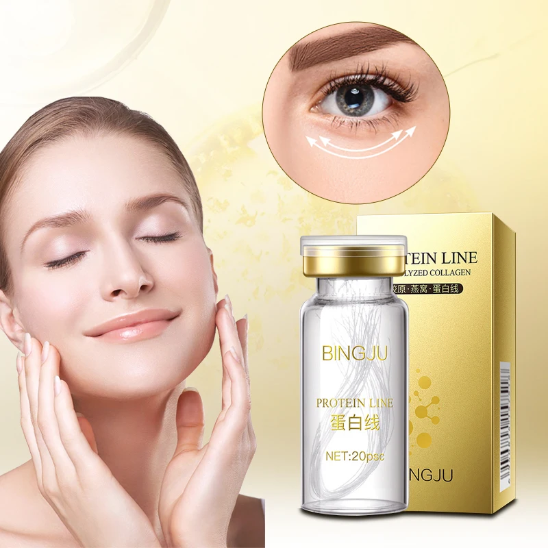Absorbable Collagen Threads Set Silk Protein Thread Lifts Tighten Nano ...