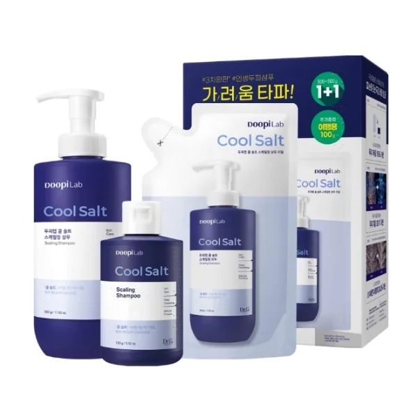 Dr.G Scalp Lab Cool Salt Scaling Shampoo Refill Promotion Main 500g ...