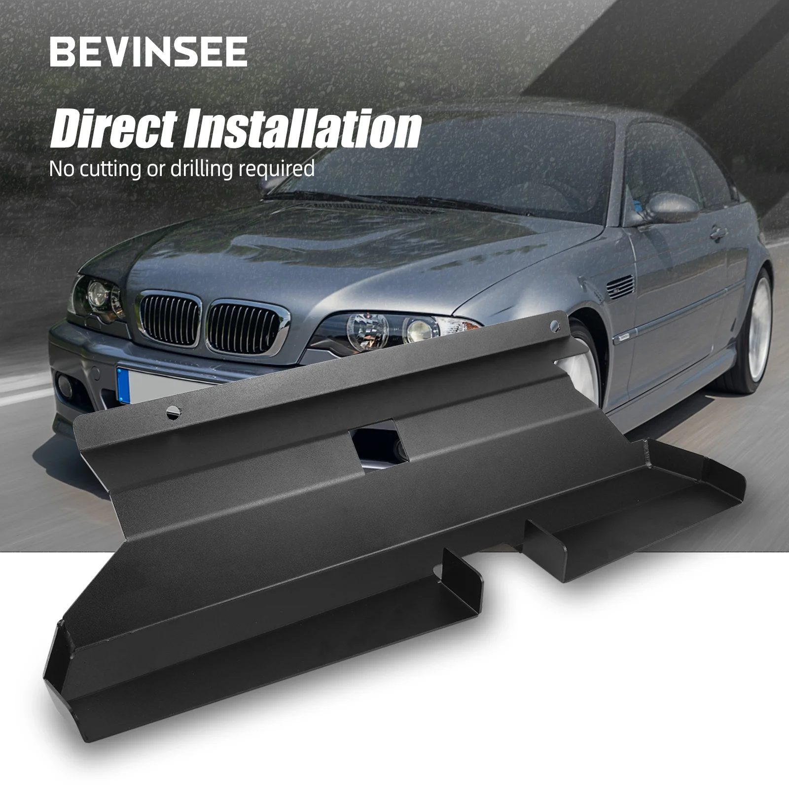 BEVINSEE Air Intake Scoops for BMW E46 - Dynamic & Durable