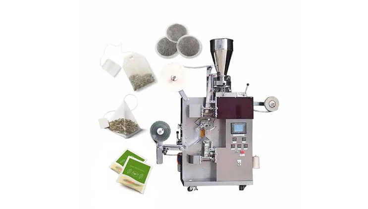 Automatic Triangle Pyramids Tea Bag Packing Machine Nylon Silk Tea Bag ...