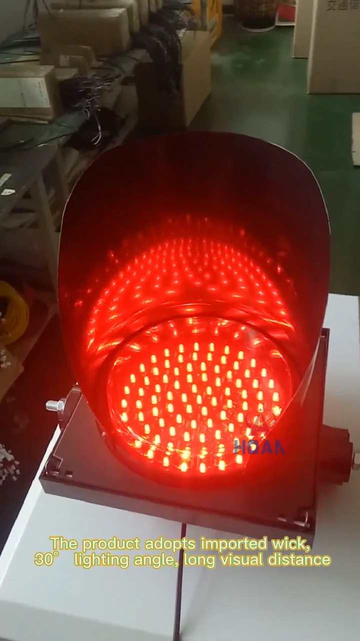 10 Factory High Brightness100pcs Led 300mm Traffic Light Module ...