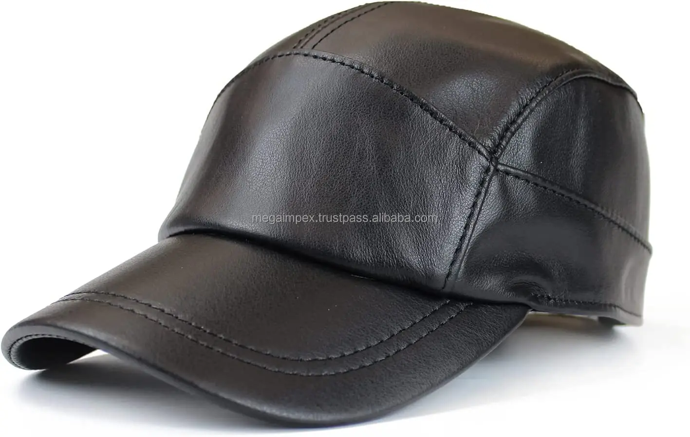Leather Hat Pakistan Made Men Genuine Leather Hats Custom Logo New ...