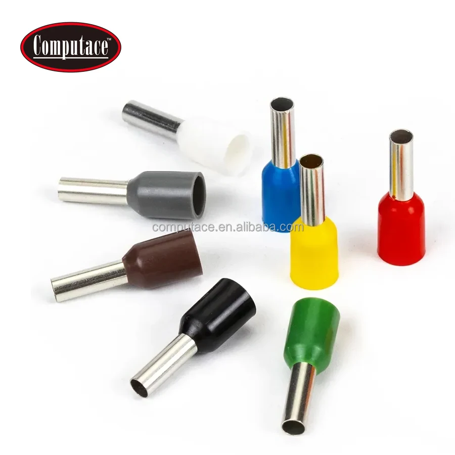 OEM ODM Factory Non-Insulated Cord End Terminal PVC cable electrical crimp connector circular ...