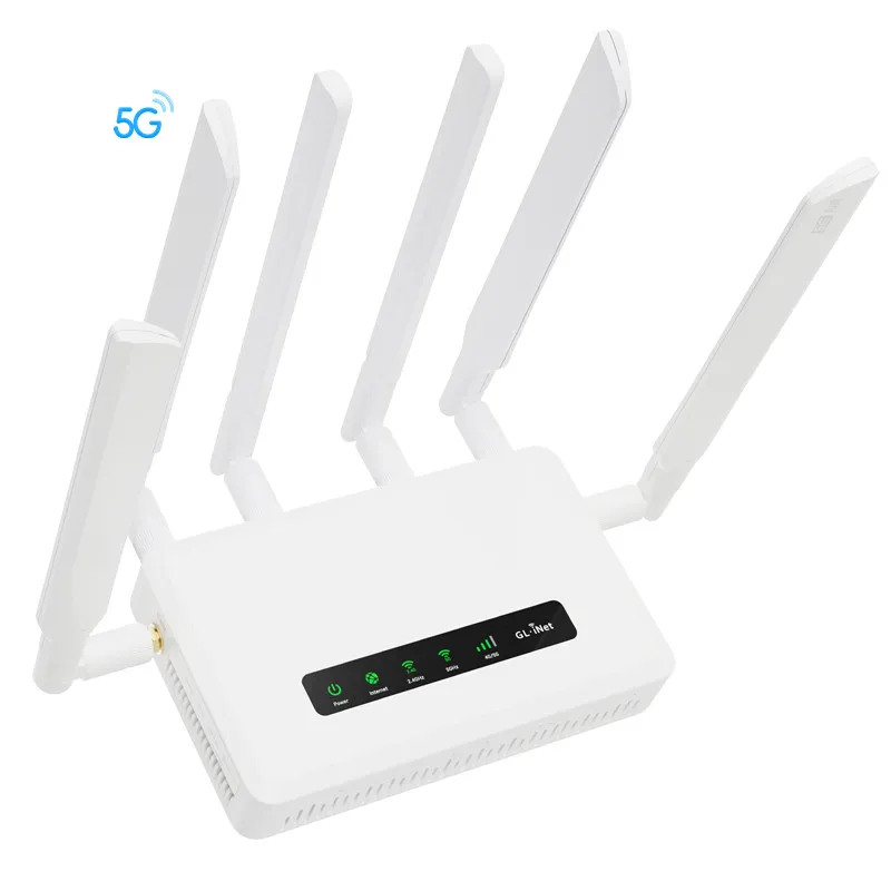 GL.iNet GL-X3000 (Spitz AX) 5G NR AX3000 Cellular Gateway WiFi 6 ...