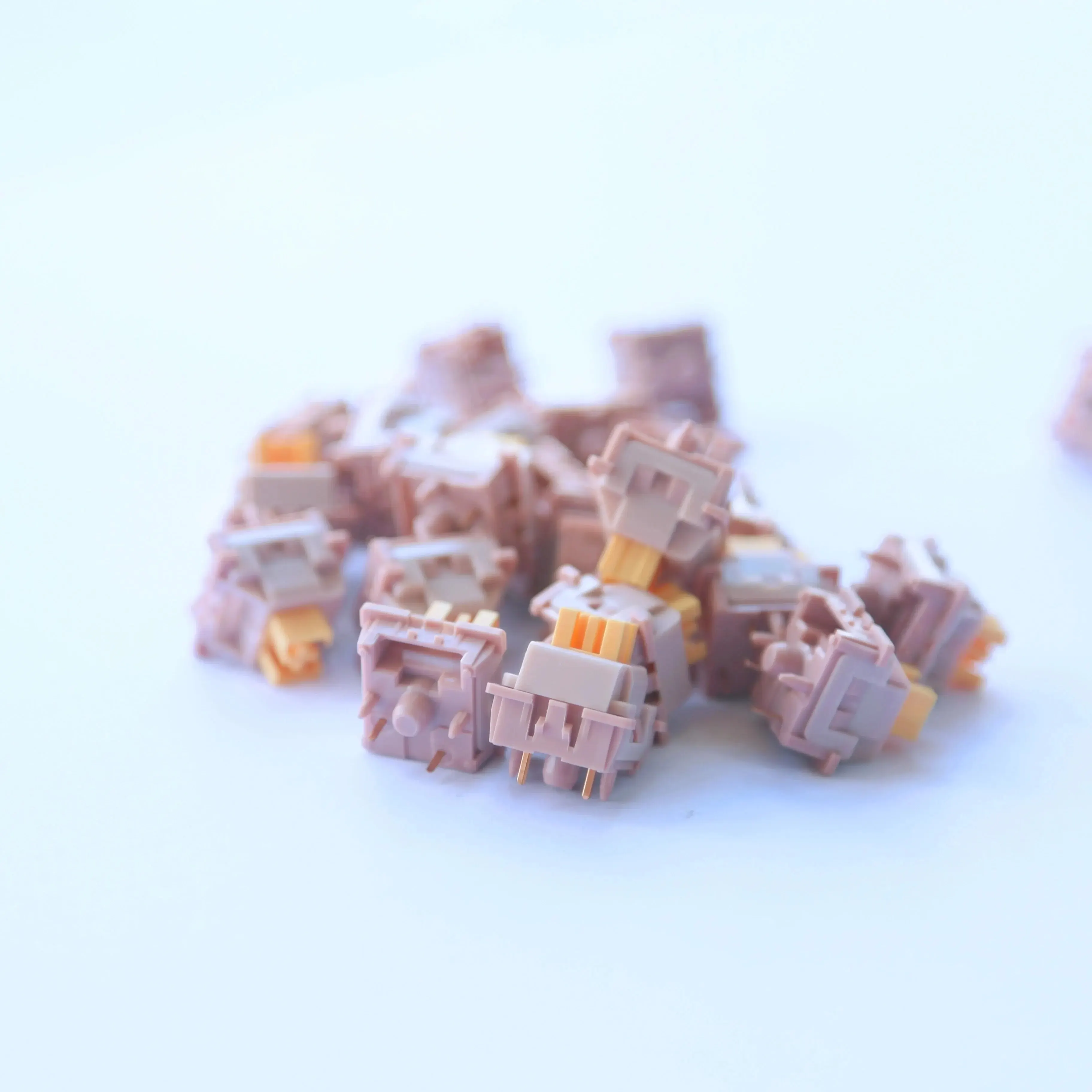 Outemu Peach/lemon V2 Switch Lubed Update Silent Switches Mechanical Keyboard Linear Tactile ...