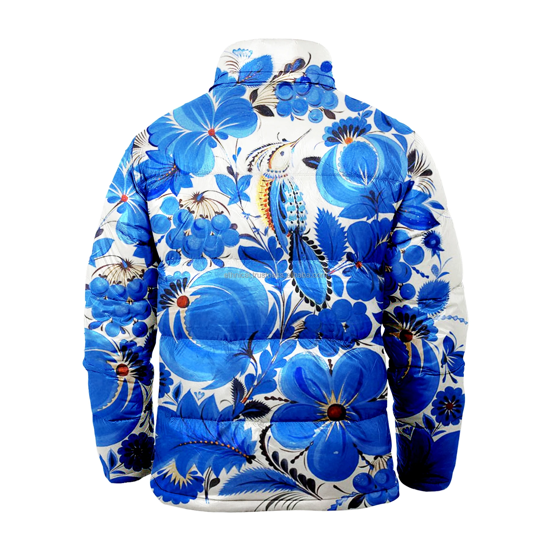 High Quality Custom Sublimated Puffer Jacket All Over Custom Printing ...