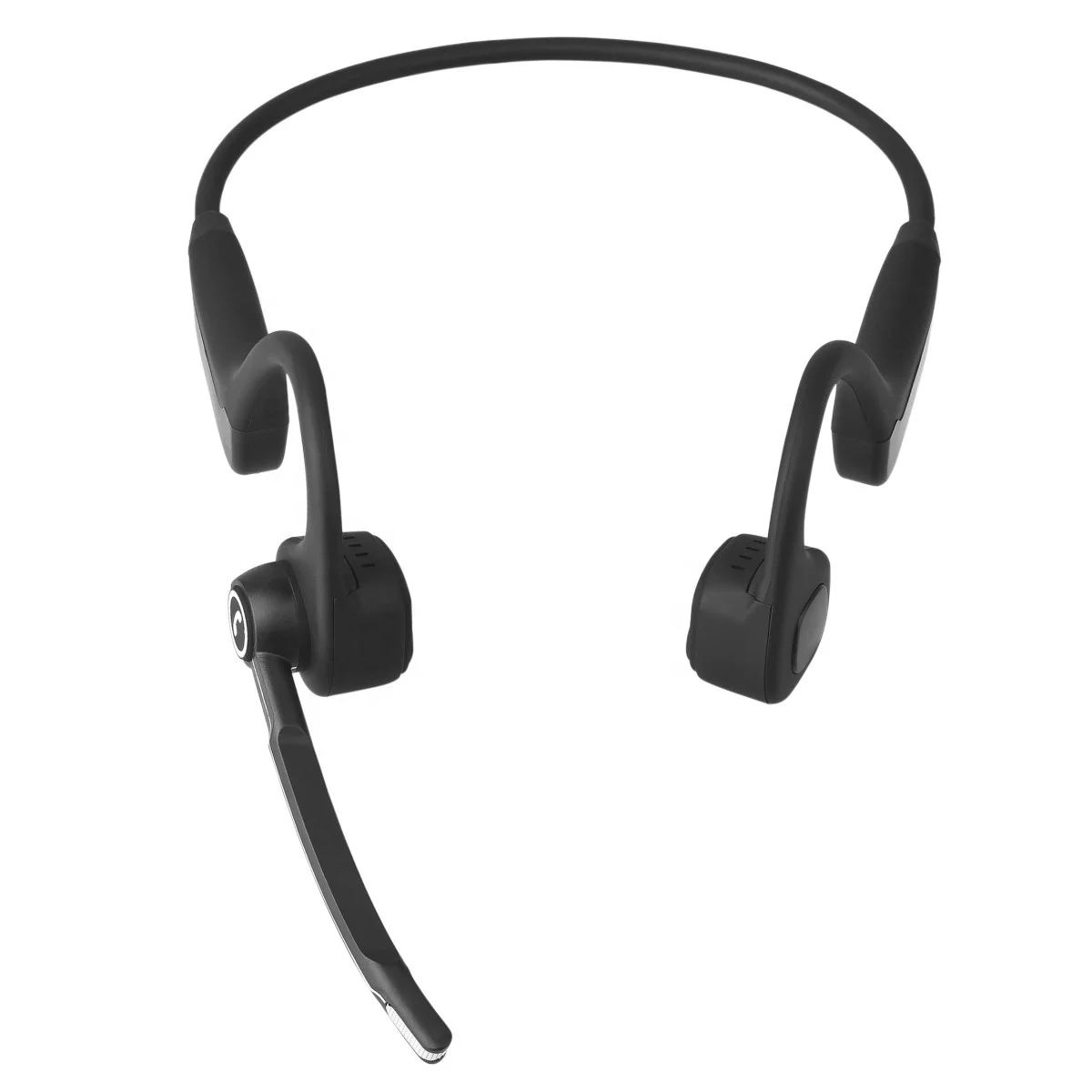Bone Conduction Bluetooth Headset With Ptt Units Boom Mic Apply To ...