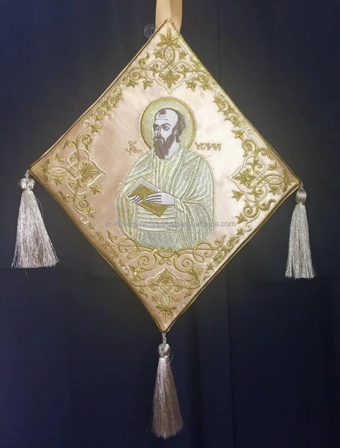 Embroidered Epigonation Shield Palitsa Jesus Christ Orthodox Vestment ...