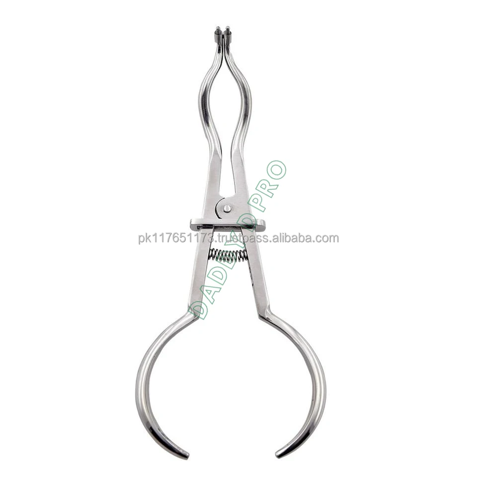 Brewer Rubber Dam Clamp Forceps 17.5cm Endodontic Dental Instruments ...