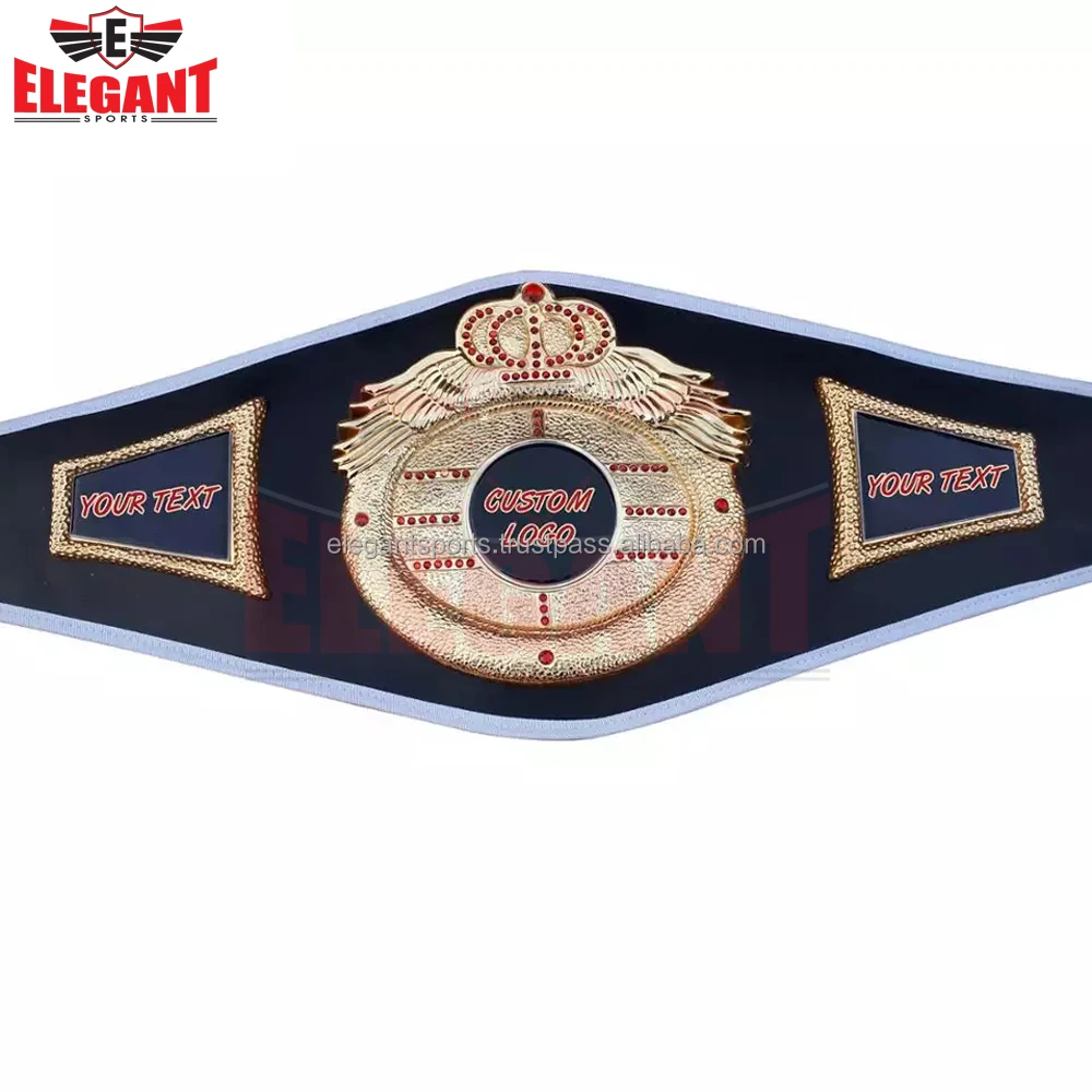 Custom Logo Boxing Belt International Boxing Championship Belt Metal ...