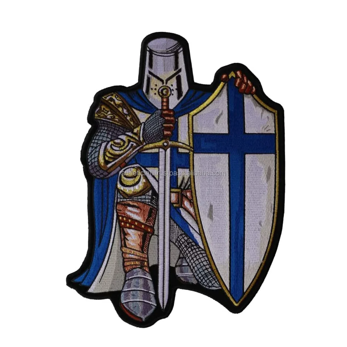 Masonic Large Back Patch Embroidered Patches Iron On Sew On Blue ...