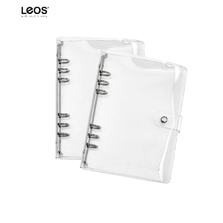 Transparent Plastic PVC A6 Ring Binder with 6 Rings| Alibaba.com
