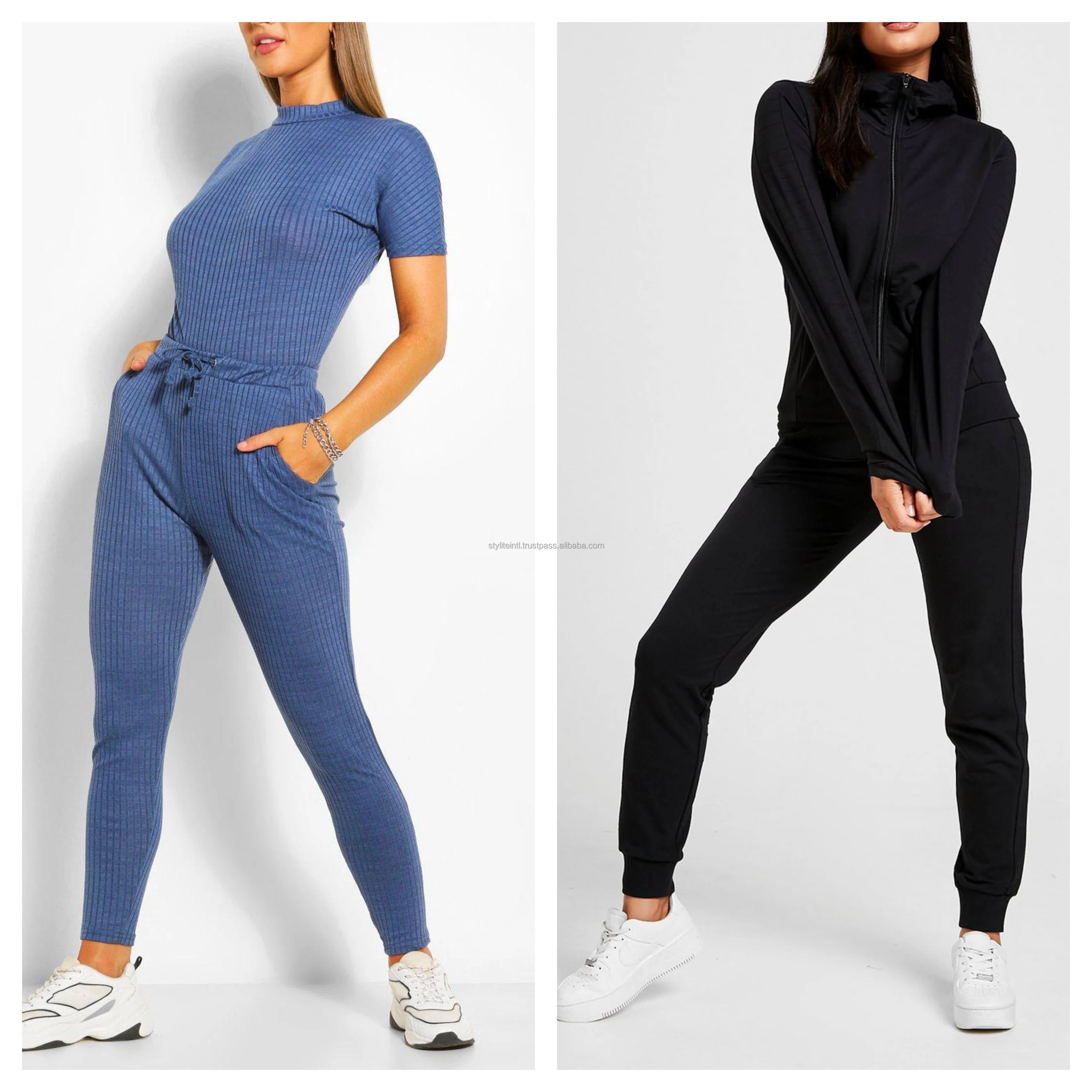 Shop Our Custom Diamond Rhinestone Logo Velvet Jogging Suits