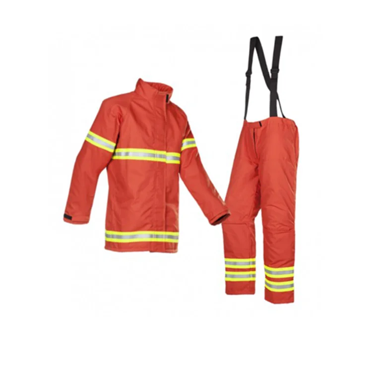 Dingsheng ISO NFPA EN469 Fire Fighter Uniforms - 4 Layer Nomex Anti Fire Suits