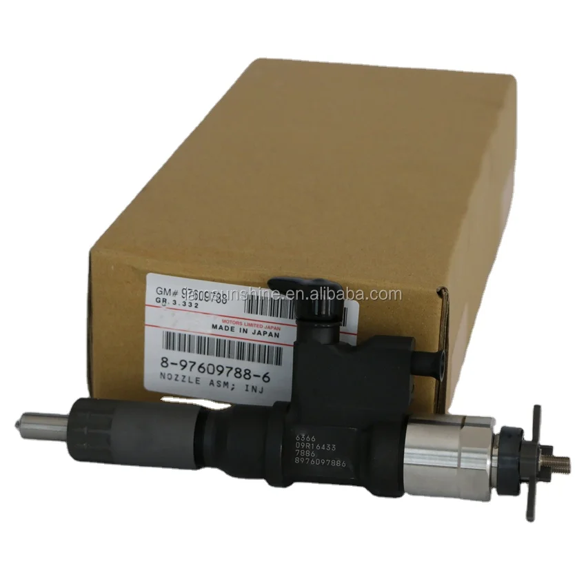 Original Common Rail Fuel Injector 095000-6366 095000-6367 8-97609788-6 ...