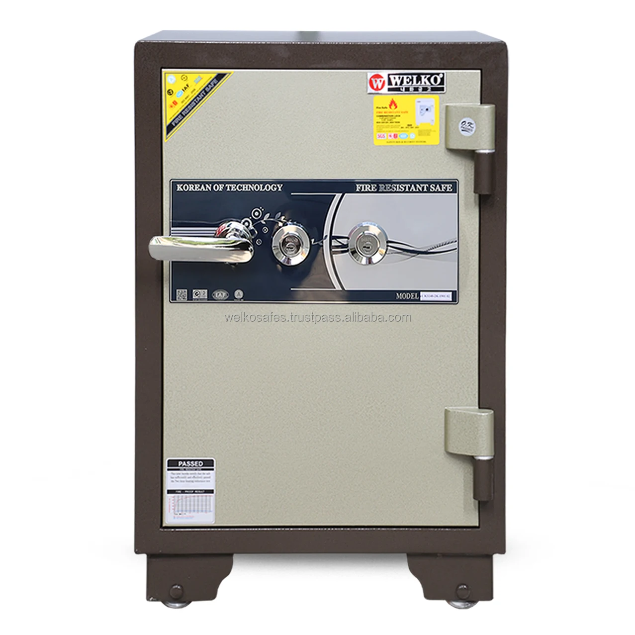 FIREPROOF VAULT DOORS Vietnam Manufacturing Facility Key Lock Stainless ...