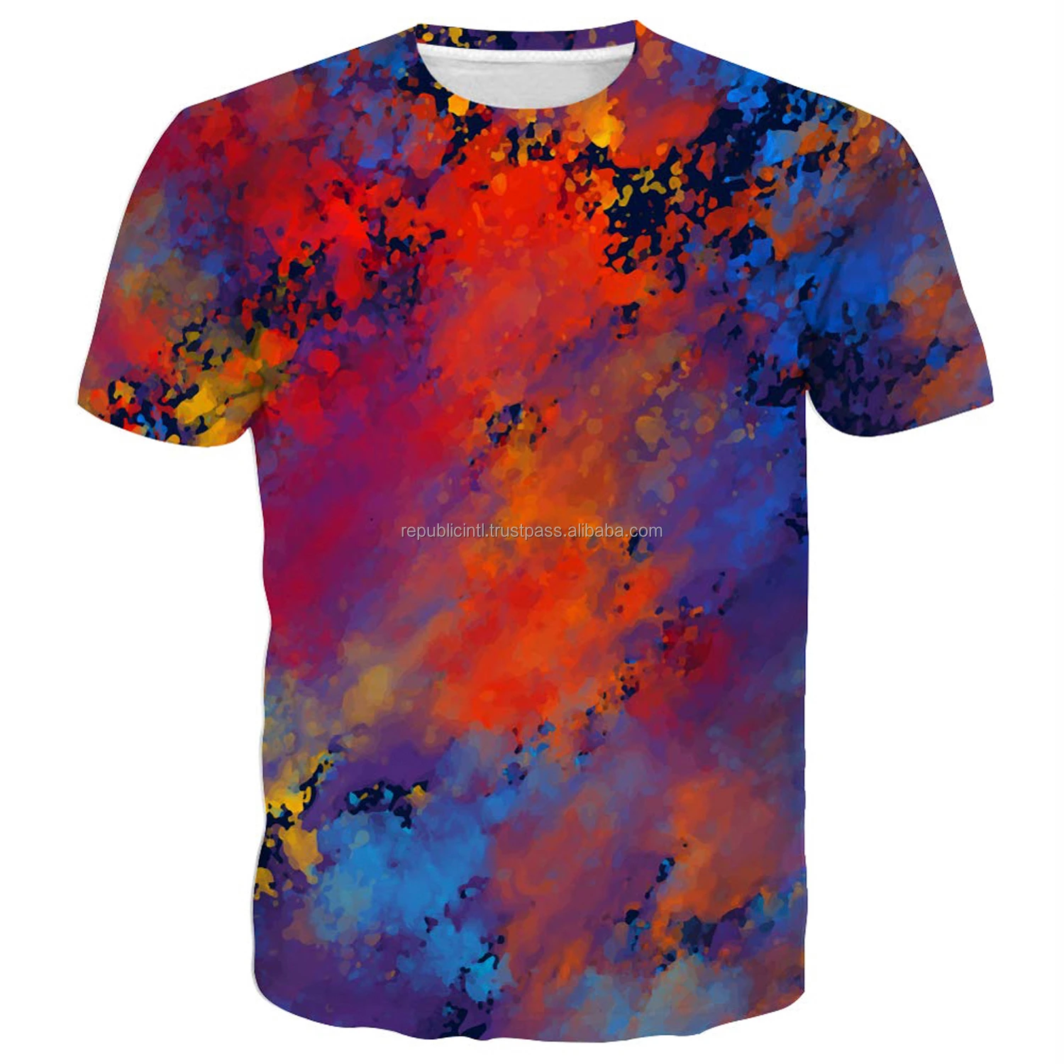 All Over Sublimation T-shirts /wholesale Sublimation T-shirt Cotton ...