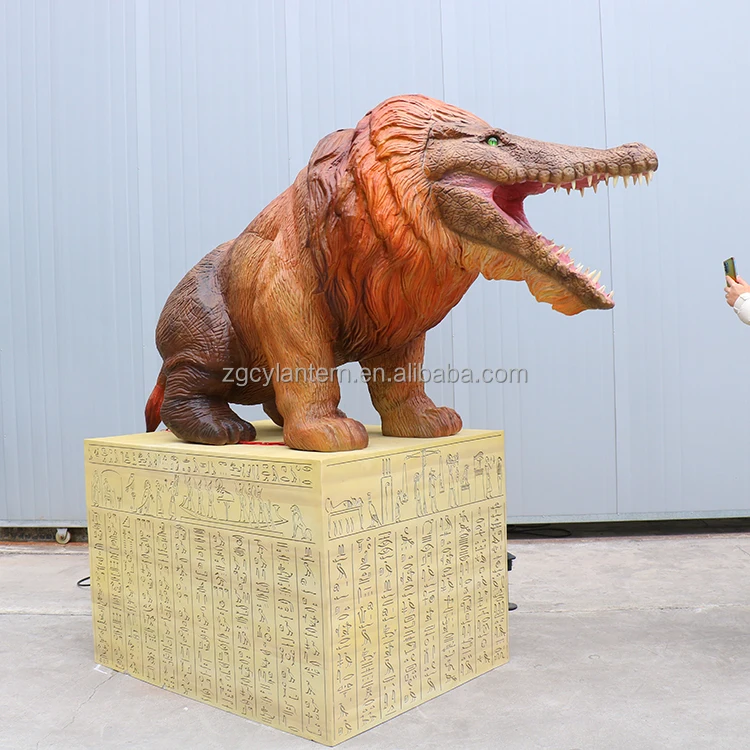 Egyptian Ancient Mythical Animatronic Creature Ammit Statue Sculpture ...