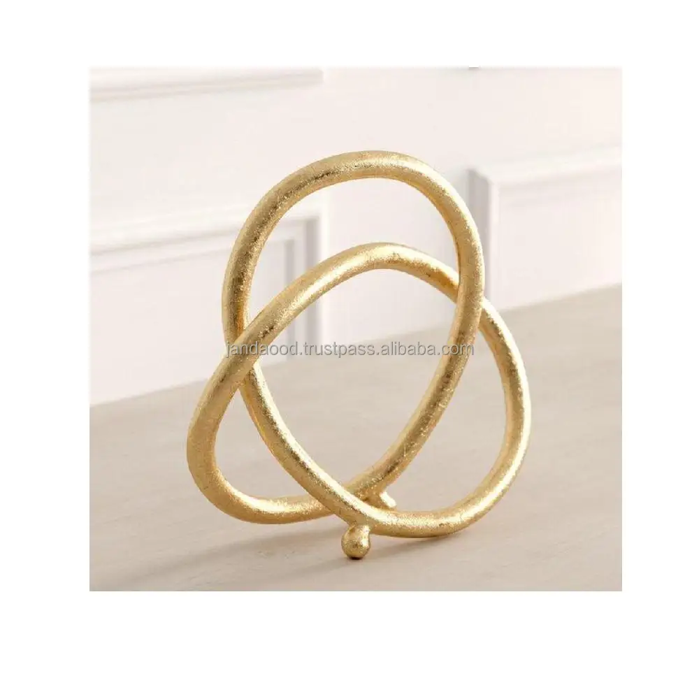 Metal Handmade Geometric Shapes Figurine Sculpture For Tabletop ...