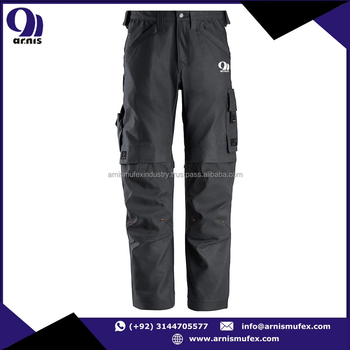 Custom Mechanic Workwear Men's Cargo Work Mechanic Pants Men Work ...