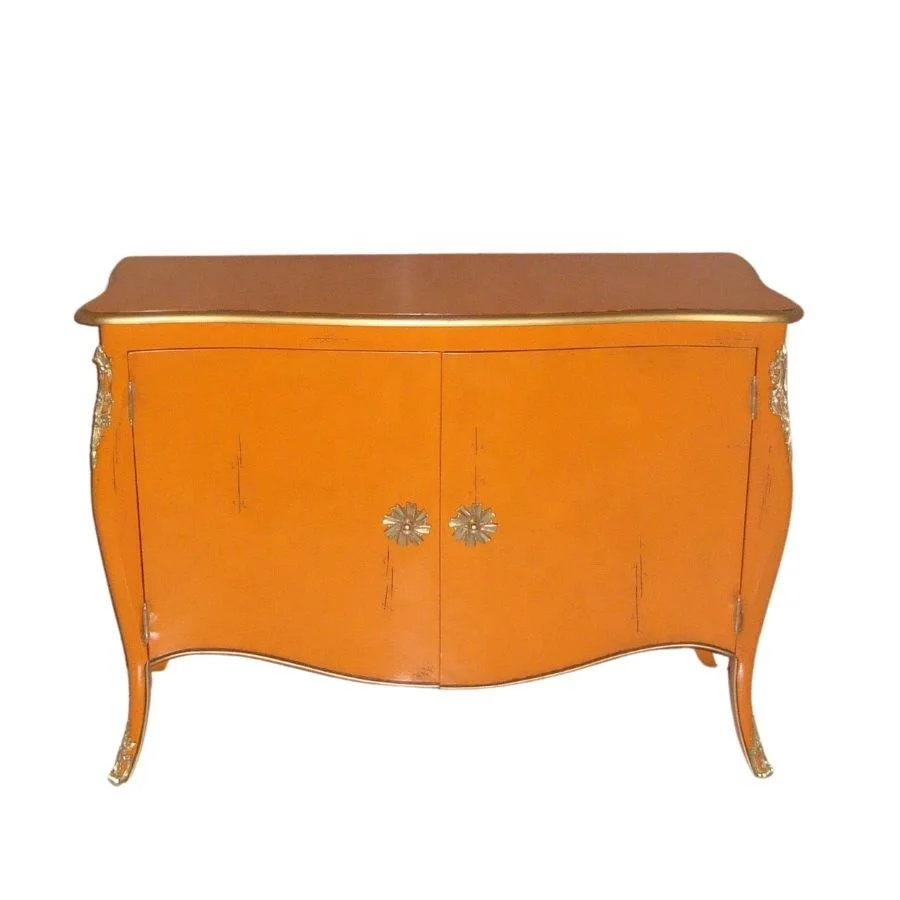 Antique Reproduction Wooden Sideboard in French Style Kitchen to ...