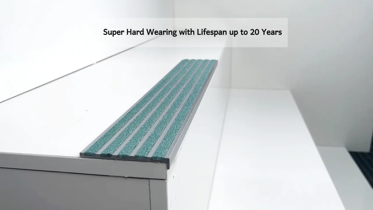 Exterior Stair Outdoor Stair Nosing With Edge Trim And Concrete Stair ...