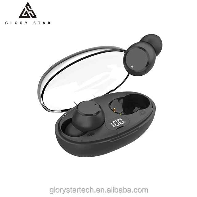 The Newest Tws With Transparent Lid Battery Display Stereo Earbuds With ...
