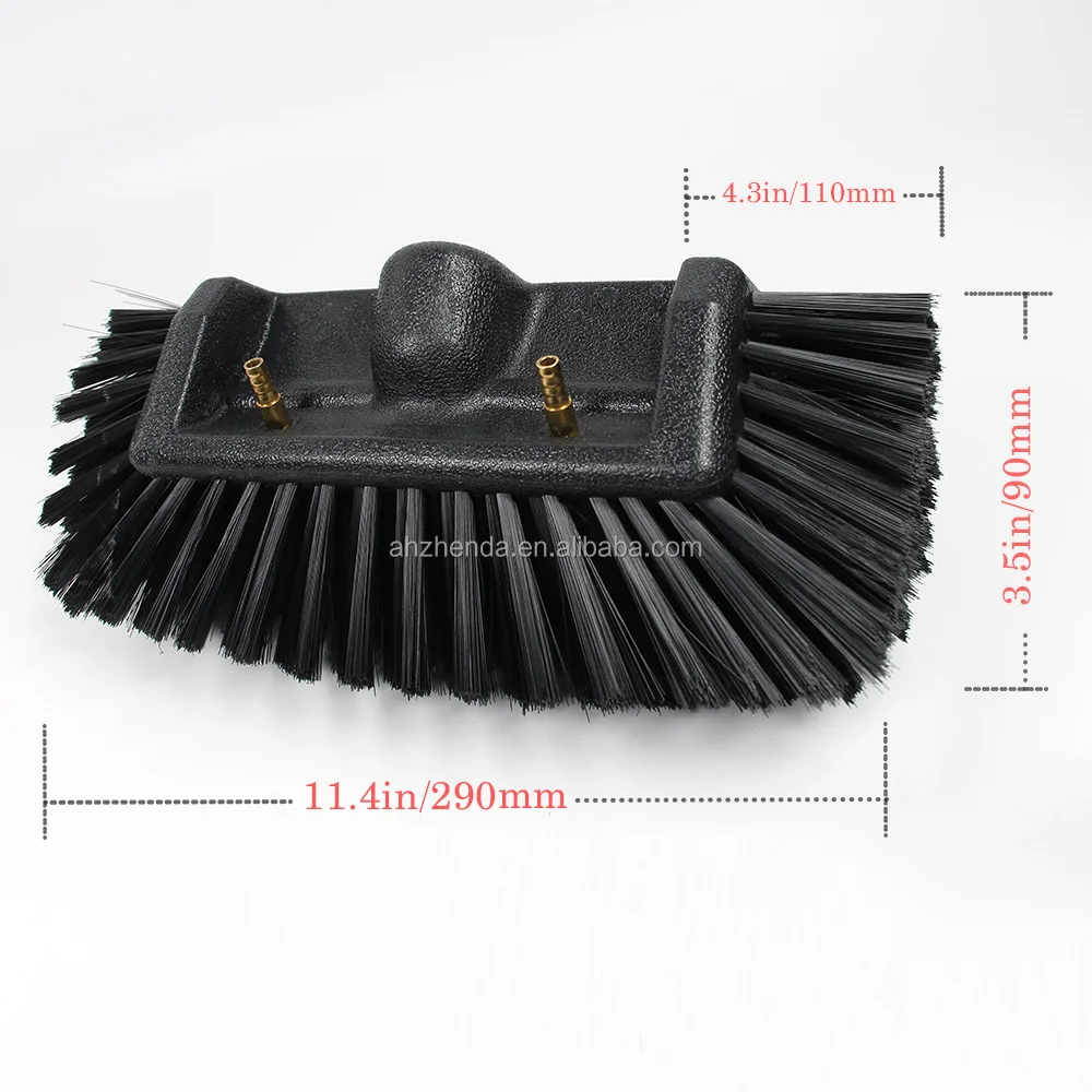 Zhenda Factory 5 Sides Brush Head 6Meter Window and Solar Panel Water ...