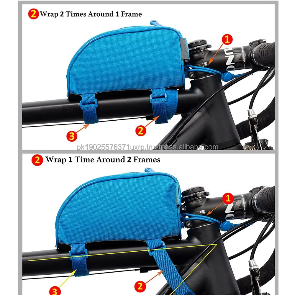 Customizable Bicycle Bag Tpu Waterproof Bicycle Front Tube Frame Bag ...