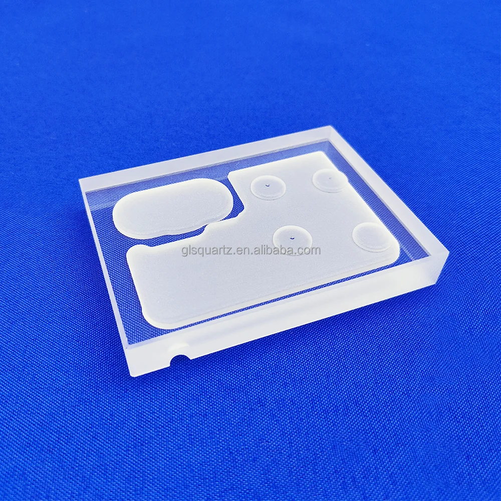 CNC Customized Fused Silica Quartz Glass Plate Thin Quartz Glass Sheet ...