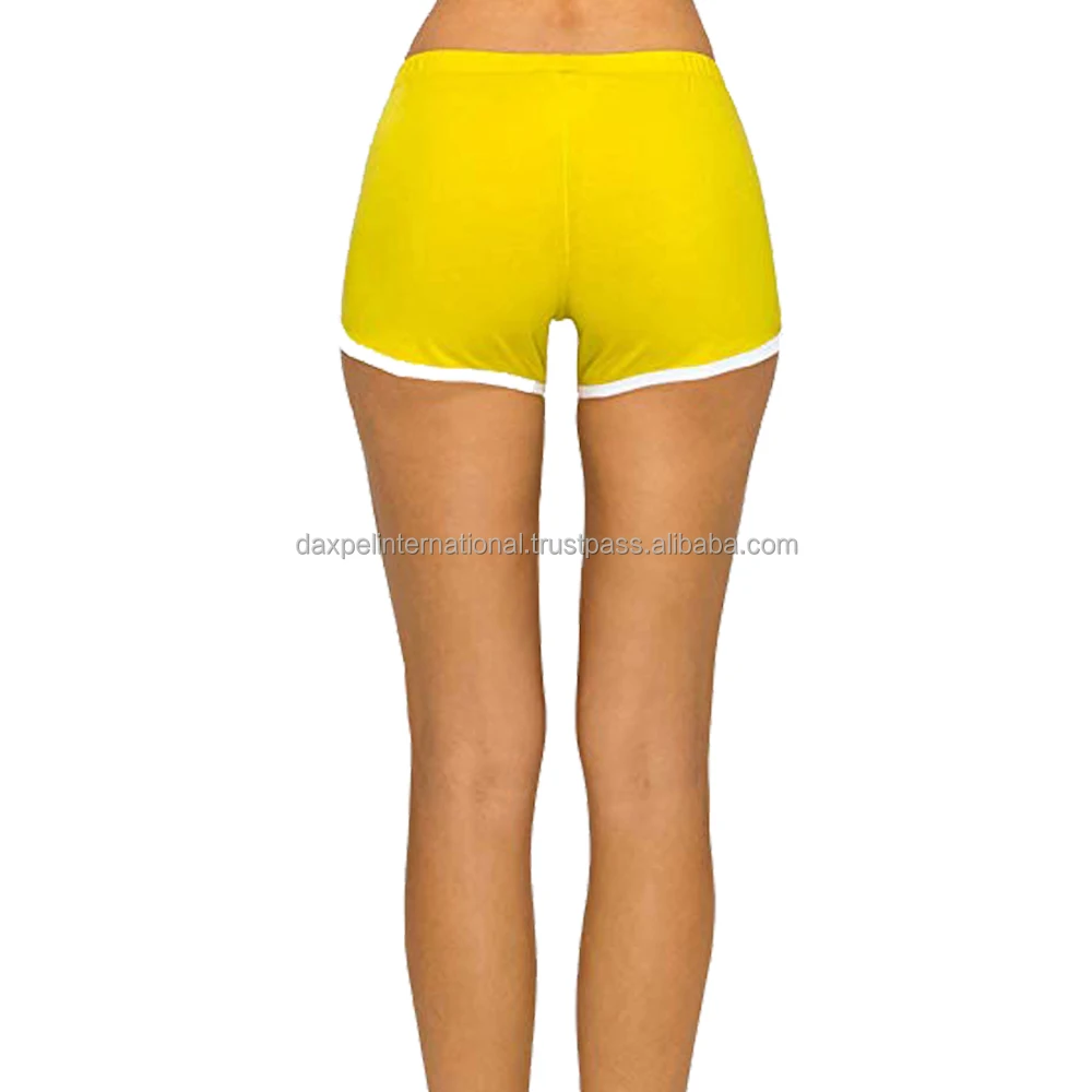 Athletic Printing Gym Booty Shorts Elastic Waist Sweat Breathable ...