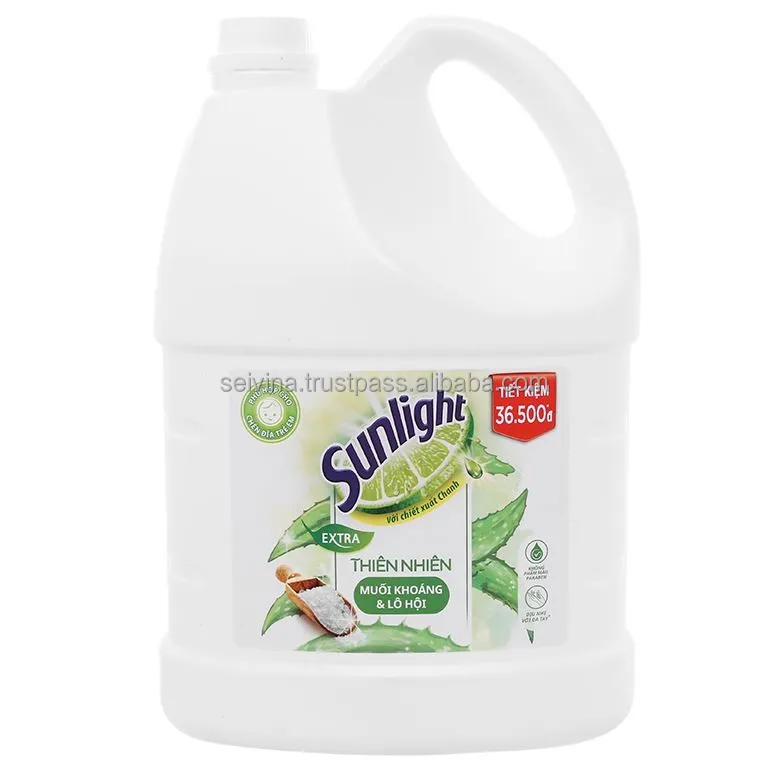 Sunlight Extra Green Tea Dishwashing Liquid - 3.48L