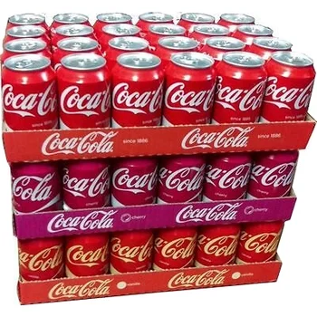 Coca Cola Original,Coca Cola Cherry & Coca Cola Vanilla A 24 X 0,33l Cans Xxl-box (72 Cans)coca ...