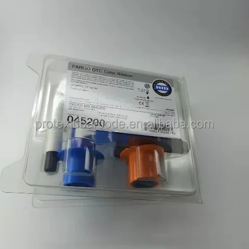 Hidfargo Dtc4500 Ymcko Full Colour Printer Ribbon 045200 - Buy Ymck ...