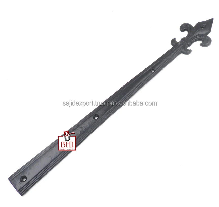 CAST IRON FRONT DOOR STRAP HINGE ORNATE DESIGN (425x62mm)| Alibaba.com