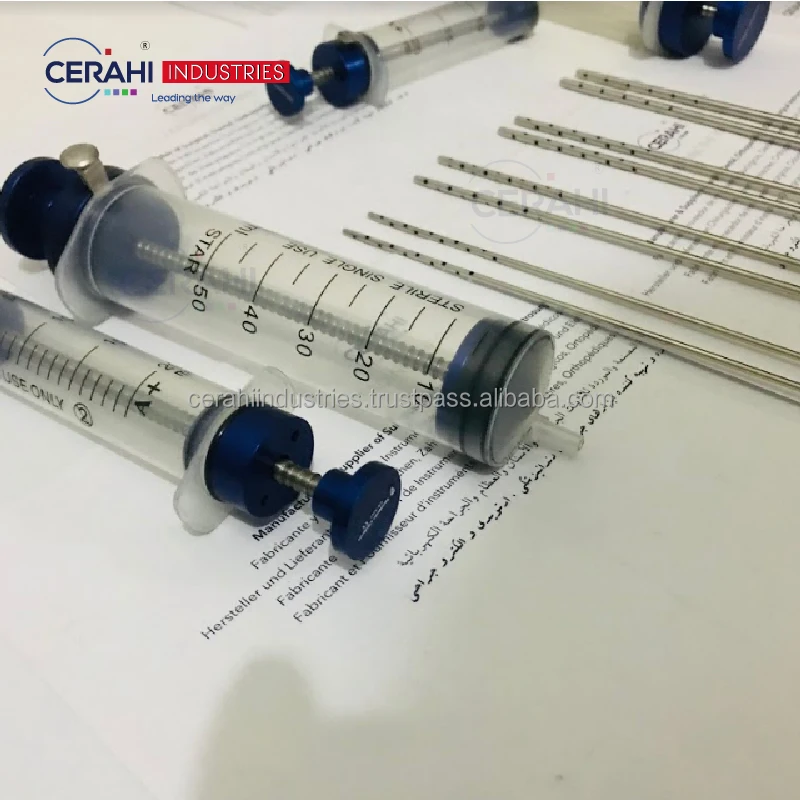 Liposuction Syringe Fat Transfer Automatic Vacuum Syringe All Size ...