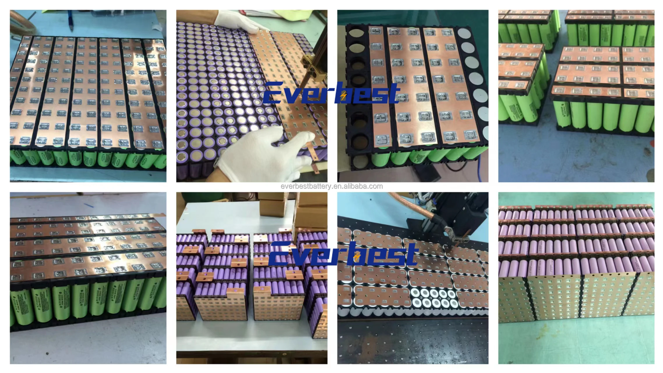 5s6p 26650 Busbar Connector Copper Nickel Busbar 30p Power Battery Pack Copper Busbar Connector ...