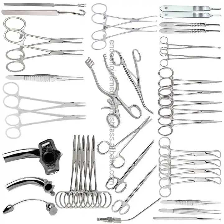 Endochoice Medical 34-Pcs Manual Power Tracheostomy Surgical Instrument ...