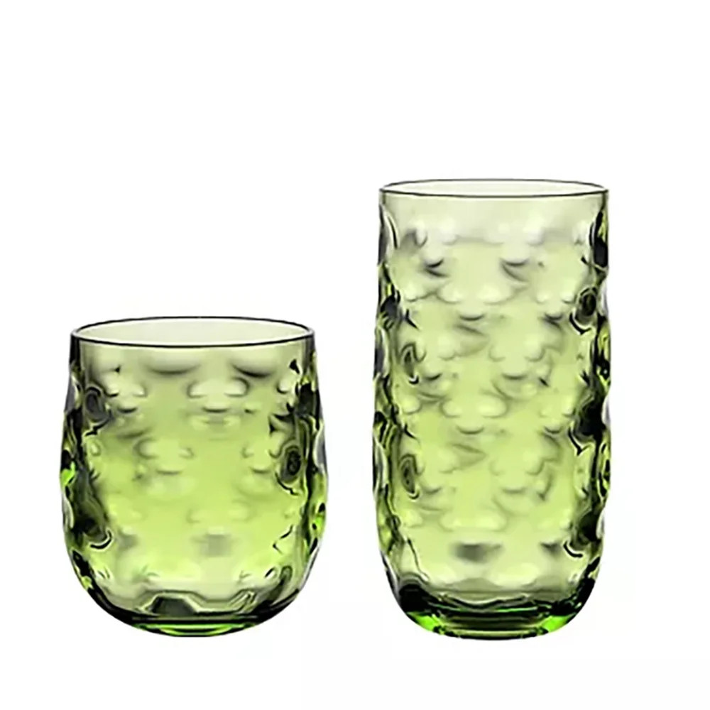 14oz Diamond Pattern Plastic Tumblers Cups Picnic Water Glasses - Buy ...